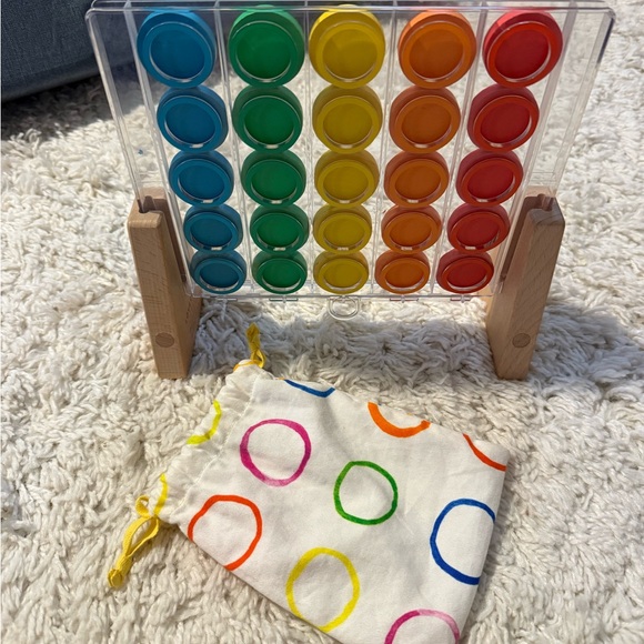 LOVEVERY | Toys | Lovevery Colorful Connect Four Game For Kids | Poshmark